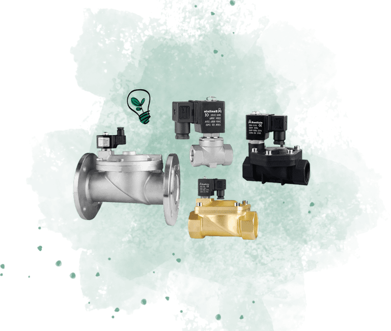 Van điện từ solenoid valve chính hãng tốt nhất - Van nhựa, đồng, inox